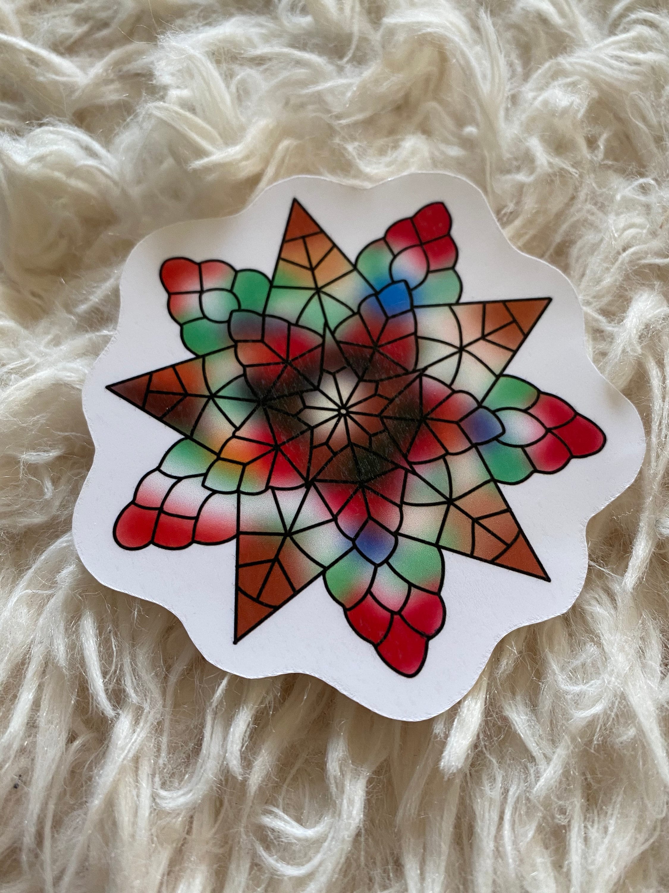 Filipino Parol Star Sticker Philippines Star Christmas Star - Etsy
