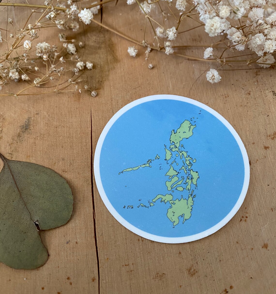 Philippines Map Sticker Philippines Sticker Philippines | Etsy