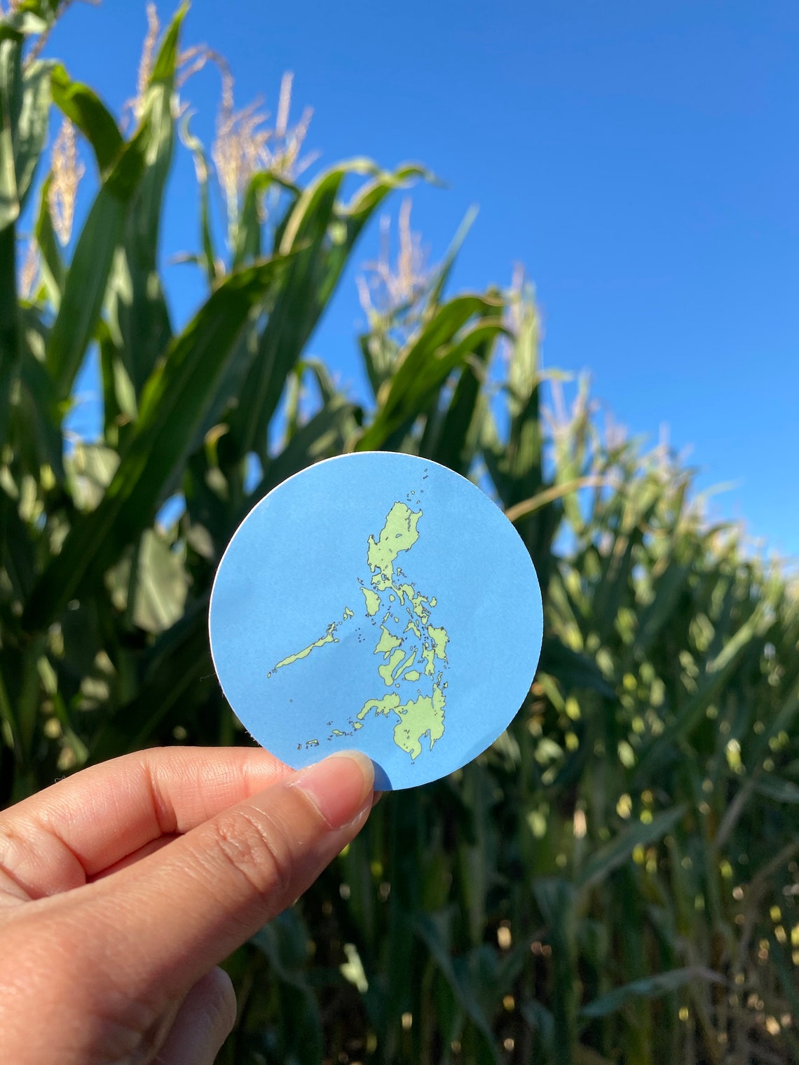 Philippines Map Sticker Philippines Sticker Philippines | Etsy