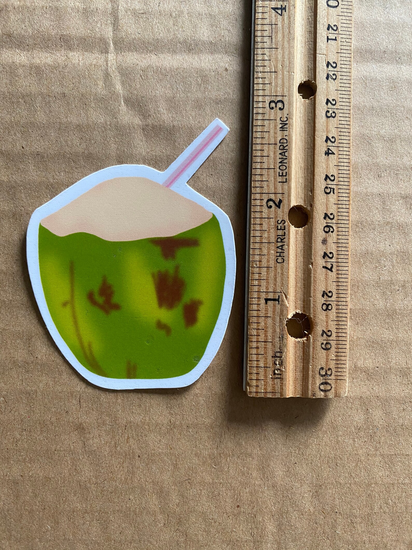 Coconut Sticker, Buko Sticker, Hydroflask Sticker, Philippines ...