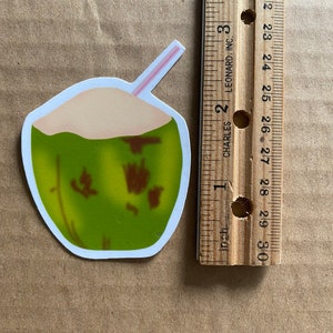 Coconut Sticker, Buko Sticker, Hydroflask Sticker, Philippines ...