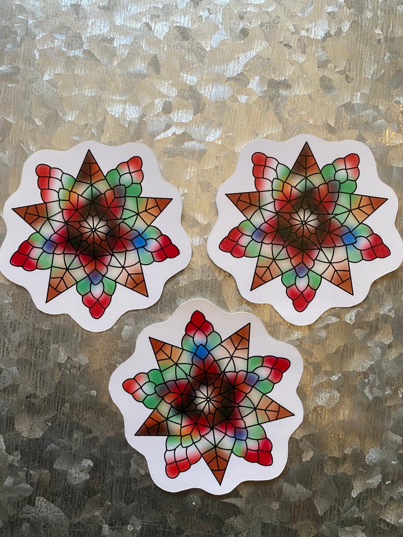 Filipino Parol Star Sticker Philippines Star Christmas Star - Etsy