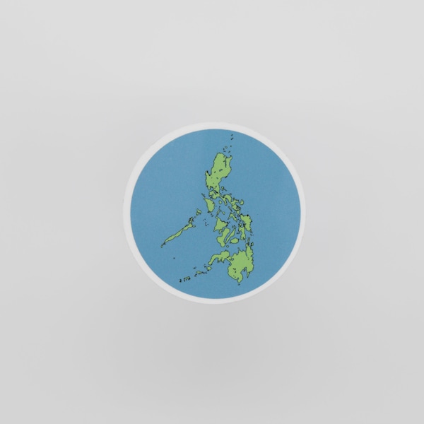 Philippines Map Sticker - Etsy