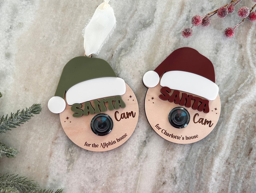 Santa Cam | Santa Camera | Christmas Cam | Christmas Ornament ...