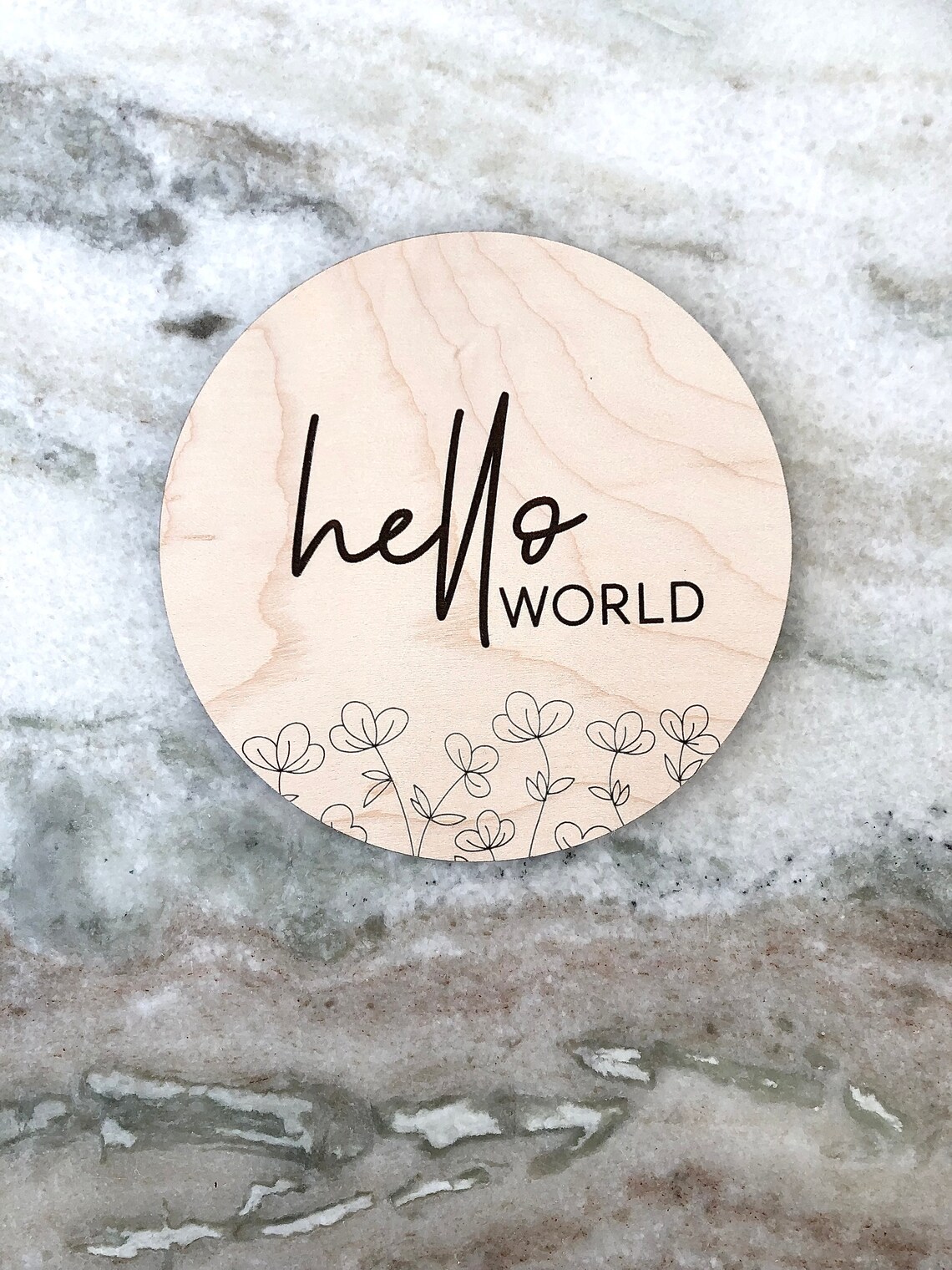 New Baby Sign | Custom Wood Sign | Birth Stats Sign | Baby Photo Prop ...