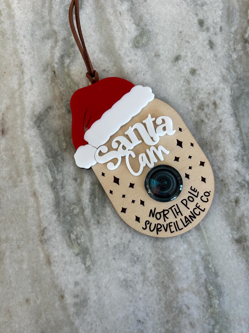 Santa Cam | Santa Camera | Christmas Cam | Christmas Ornament ...