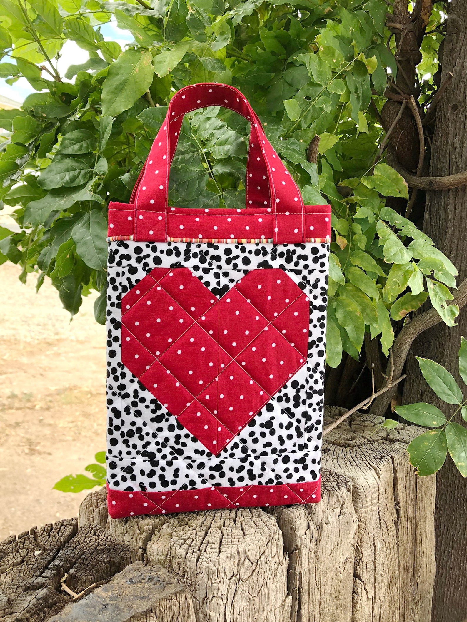 PDF Quilted Lunch Bag Tote Pattern - Etsy