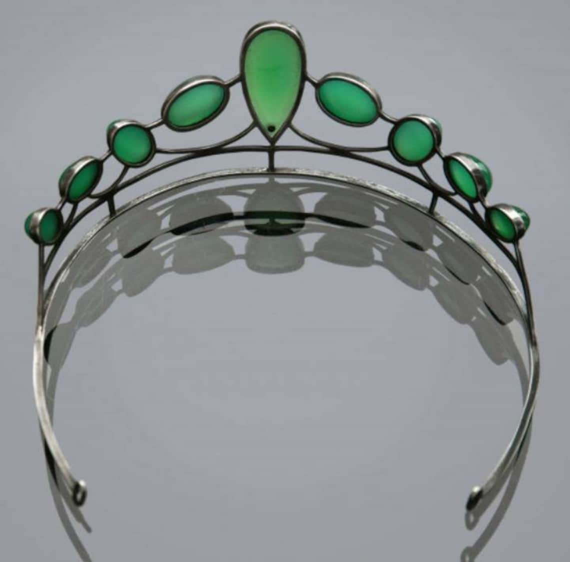 Antique Emerald Tiaras, Silver Purity 92.5 ,handmade Tiaras/crown - Etsy