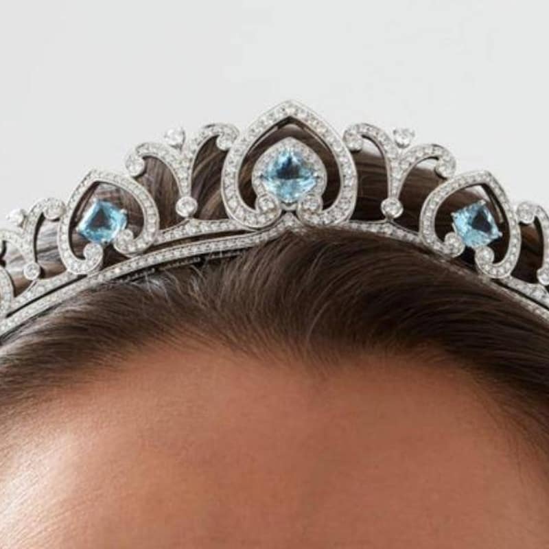 Silver Tiaras for Women - Etsy
