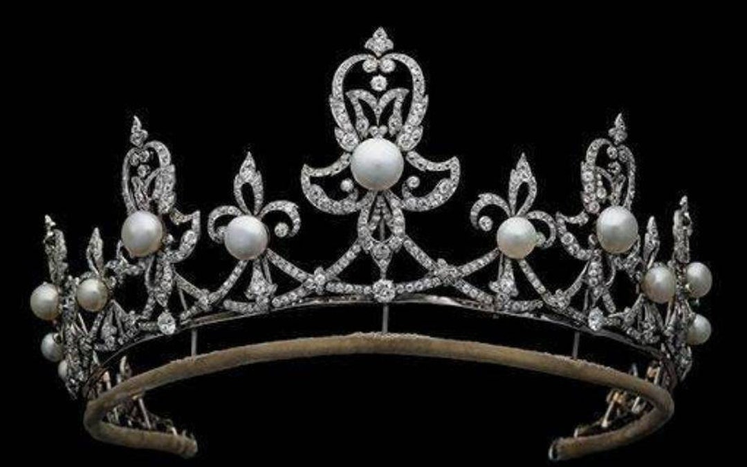 Victorian American Diamond Tiaras, Silver Purity 92.5 ,handmade Tiaras ...