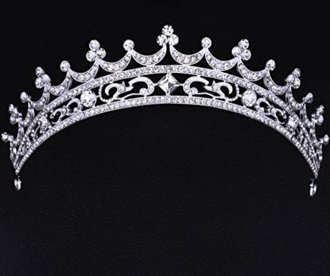Victorian American Diamond Tiaras, 12.22ct Diamond, Silver Purity 92.5 ...