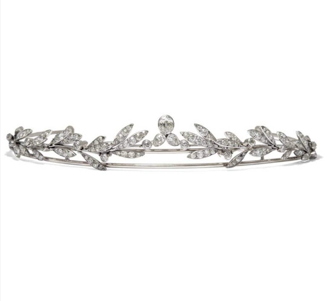 American Diamond Tiaras, 9.25ct Diamond, Silver Purity 92.5 ,handmade ...