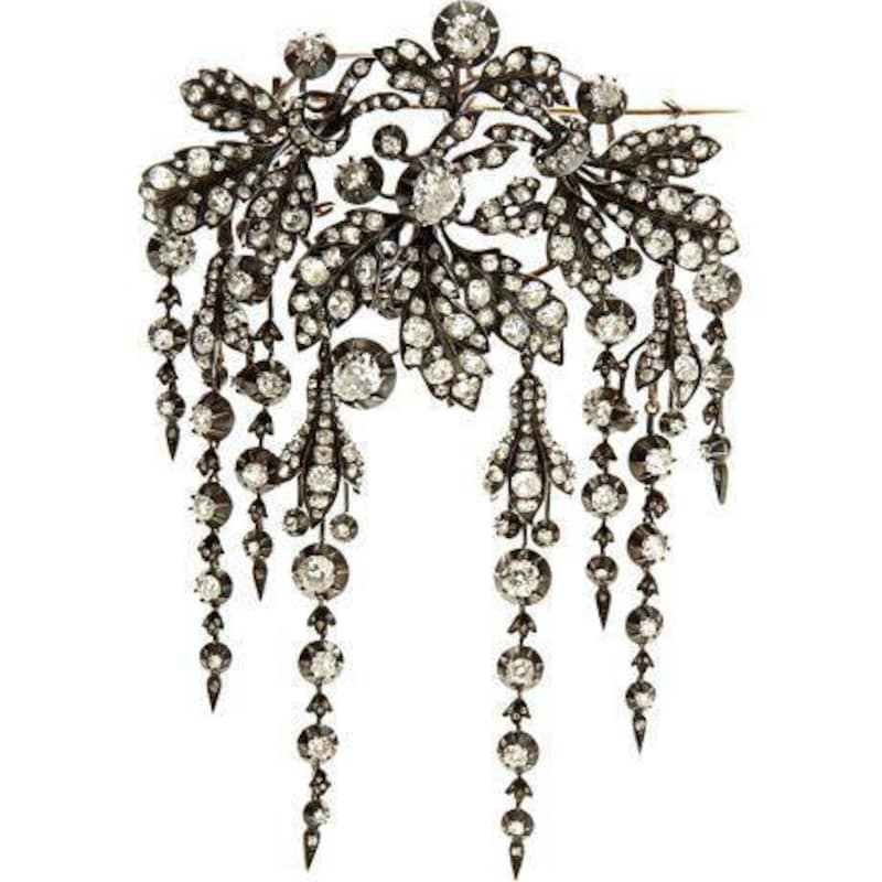 Small Silver Brooch - Etsy