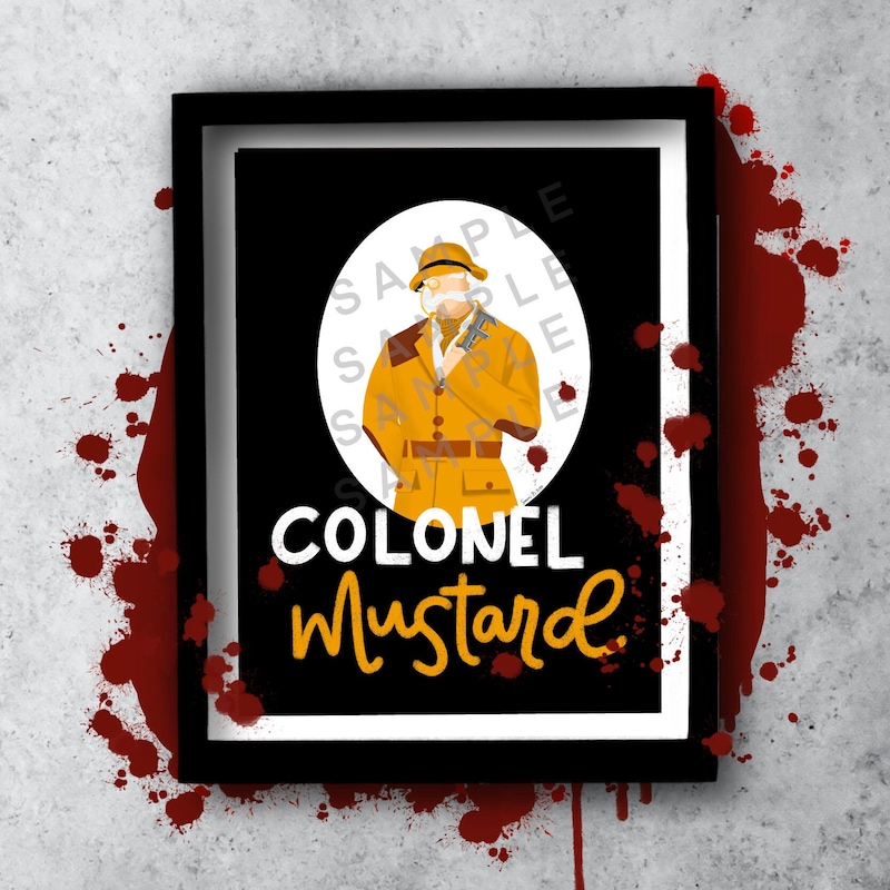 Colonel Mustard - Etsy