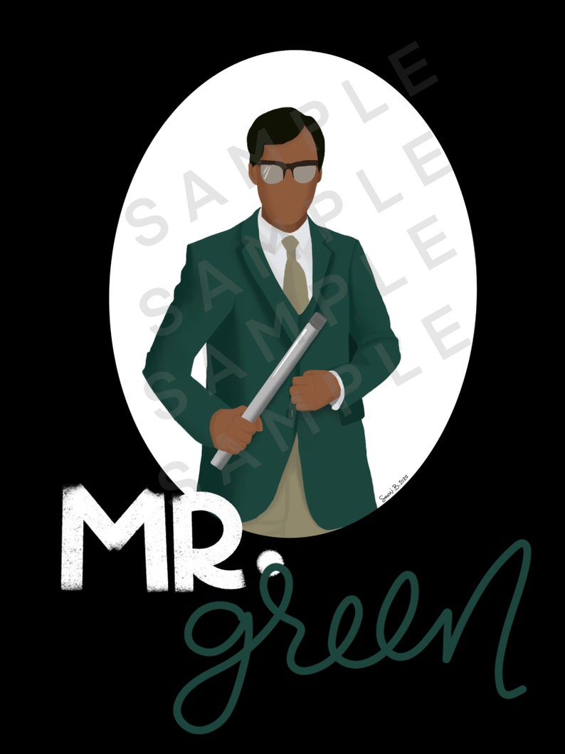 CLUE Character Cards Digital Artwork Download Files - Etsy