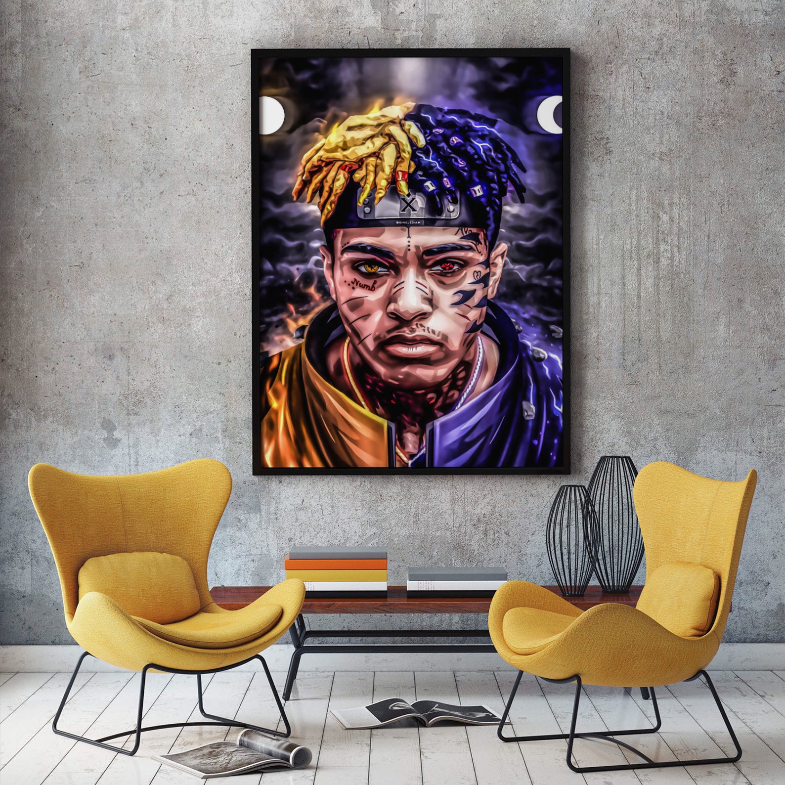 XXXtentacion Poster XXXtentacion Canvas Wall Art Canvas | Etsy