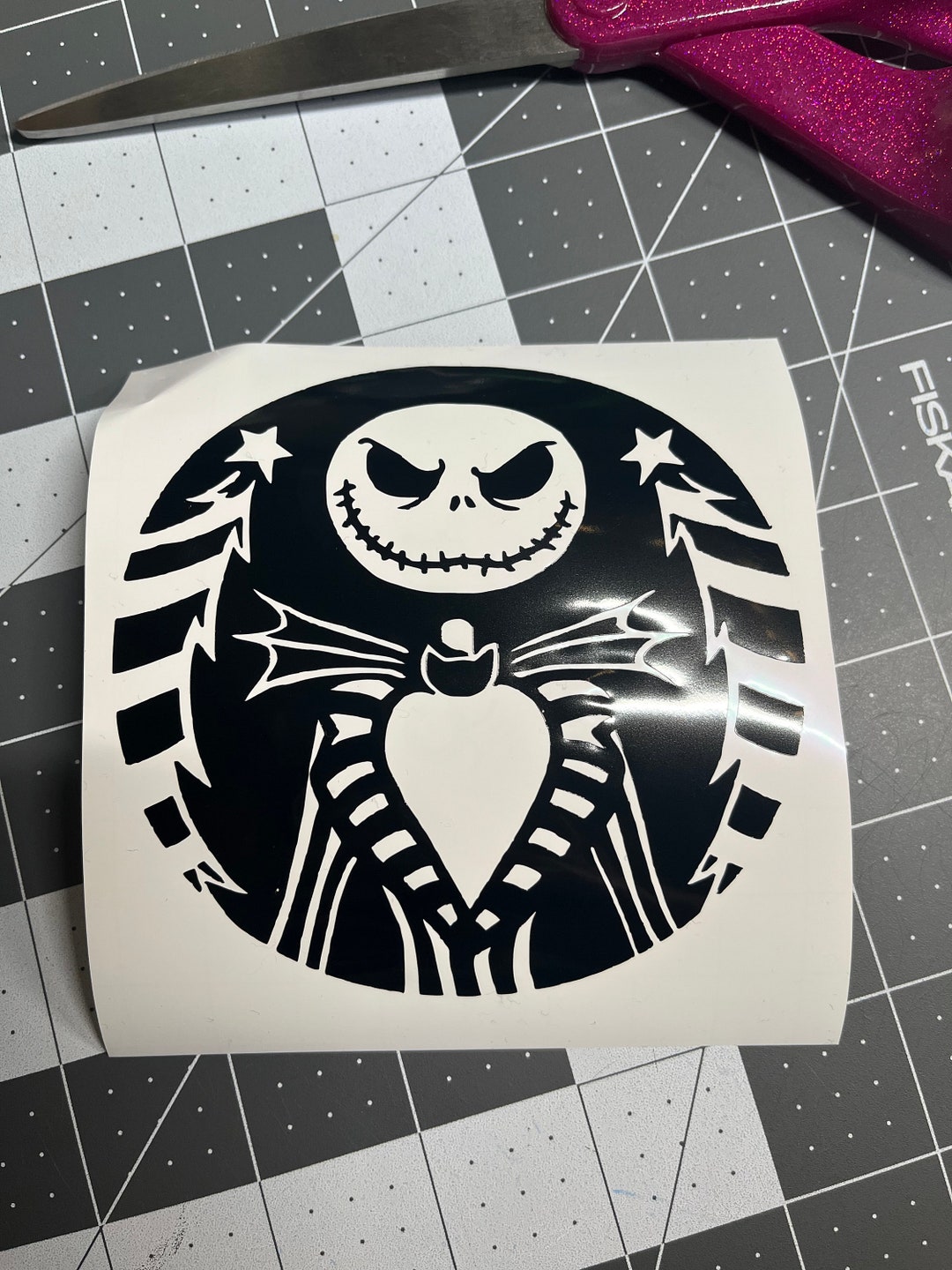 Jack Skellington Decal - Etsy
