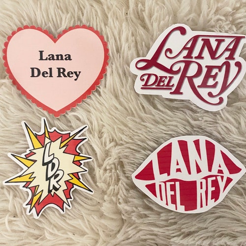 Lana Del Rey Stickers Born to Die Stickers Lana Aesthetic - Etsy