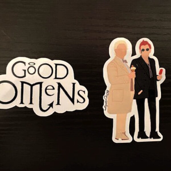 Good Omens Stickers - Etsy