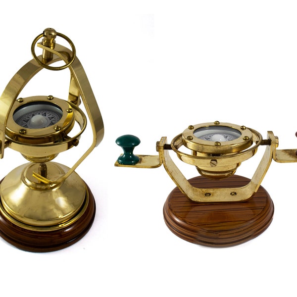 Brass Compass - Etsy