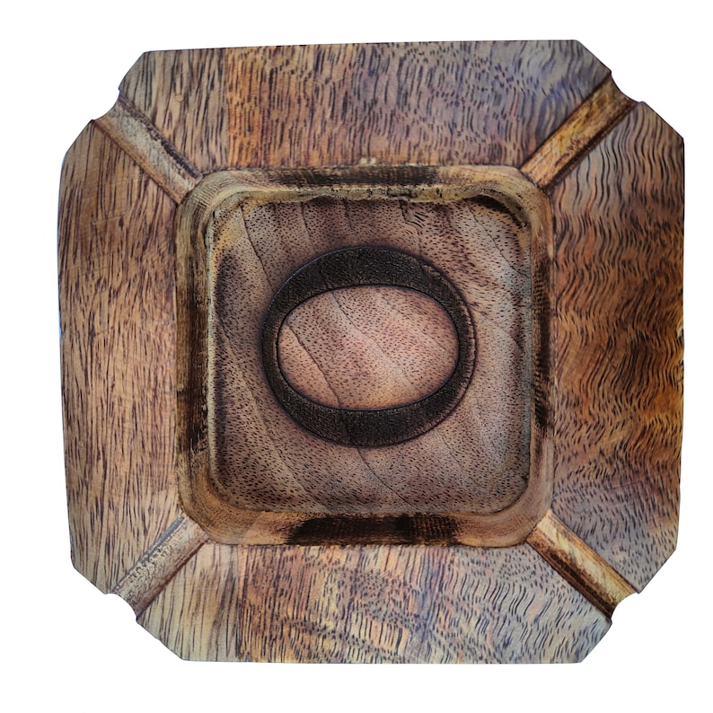 Wooden Ashtray Handmade Real Wood Gift for Smokers Durable - Etsy