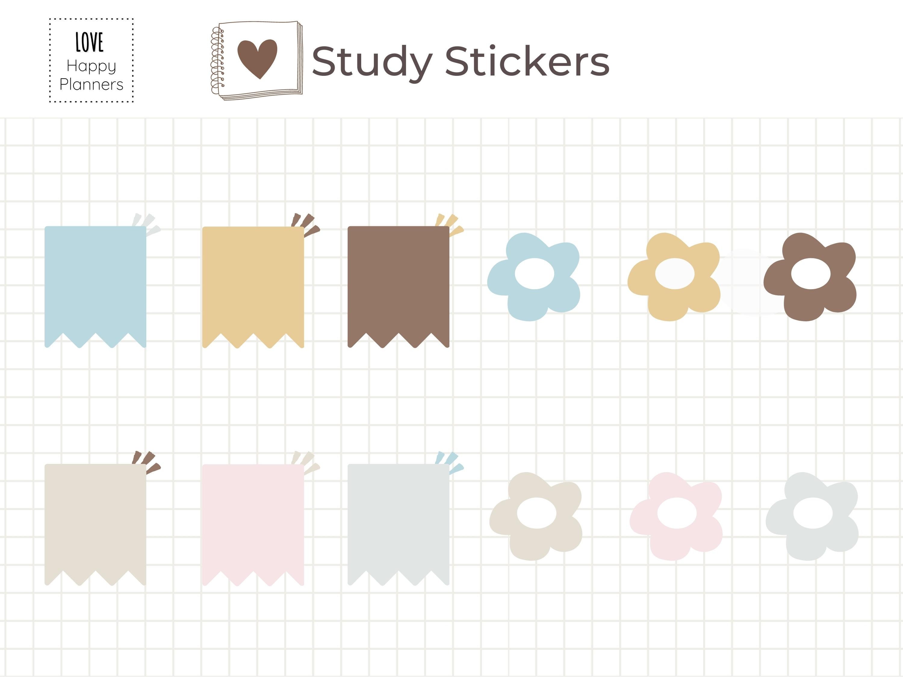 Goodnotes Stickers, Planner Stickers, Pre-cropped Stickers, iPad ...