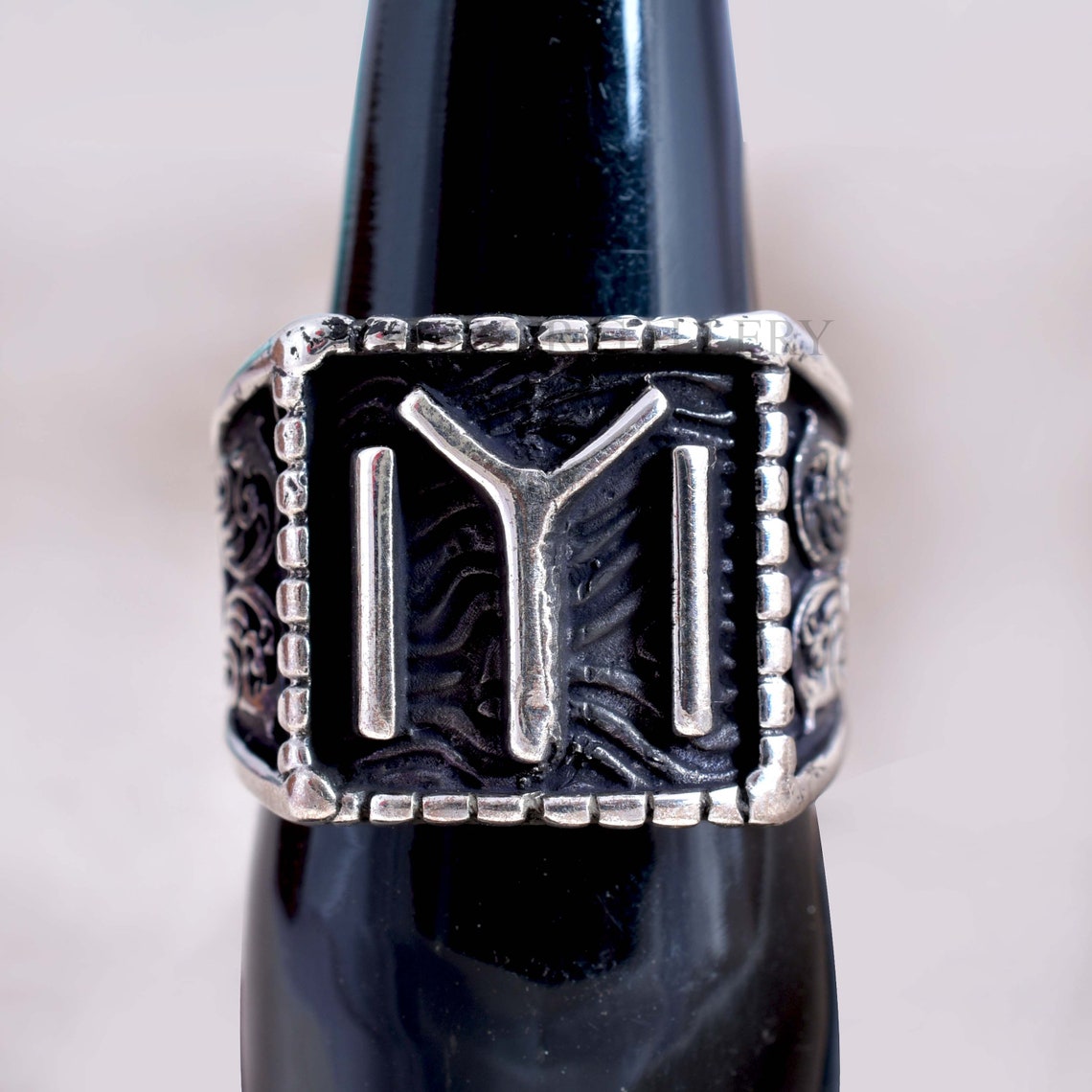 925 Sterling Silver Turkey Ring-Personalized Rings-Symbol | Etsy