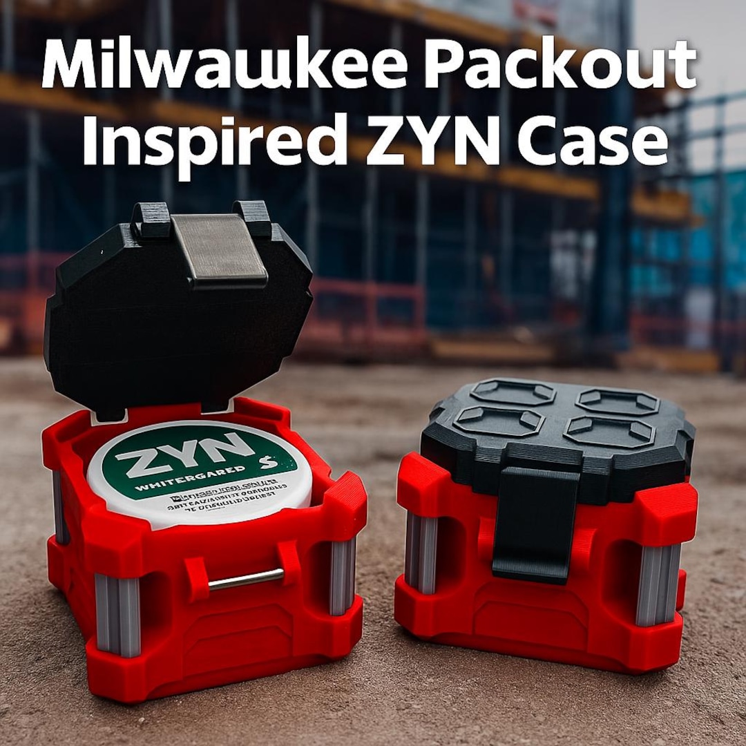 Milwaukee Packout Inspired ZYN Case | the Original | 3D Printed Case ...