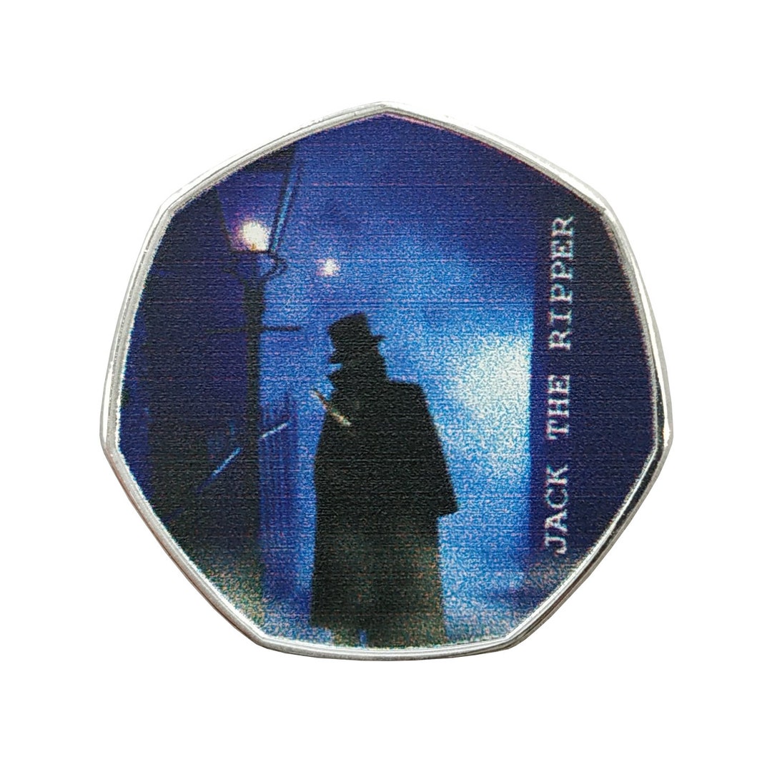 Jack the Ripper Commemorative Coin ( 999 Silver Plated ) - Etsy UK