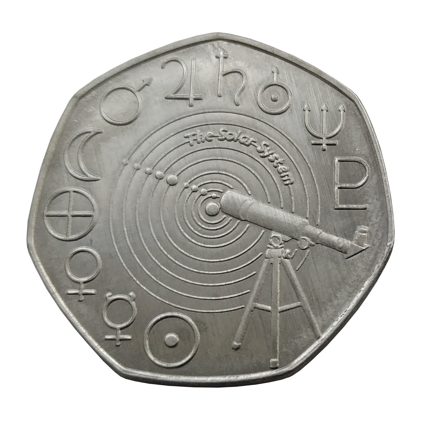 Pure Titanium 'astronomy / the Moon' Commemorative - Etsy UK