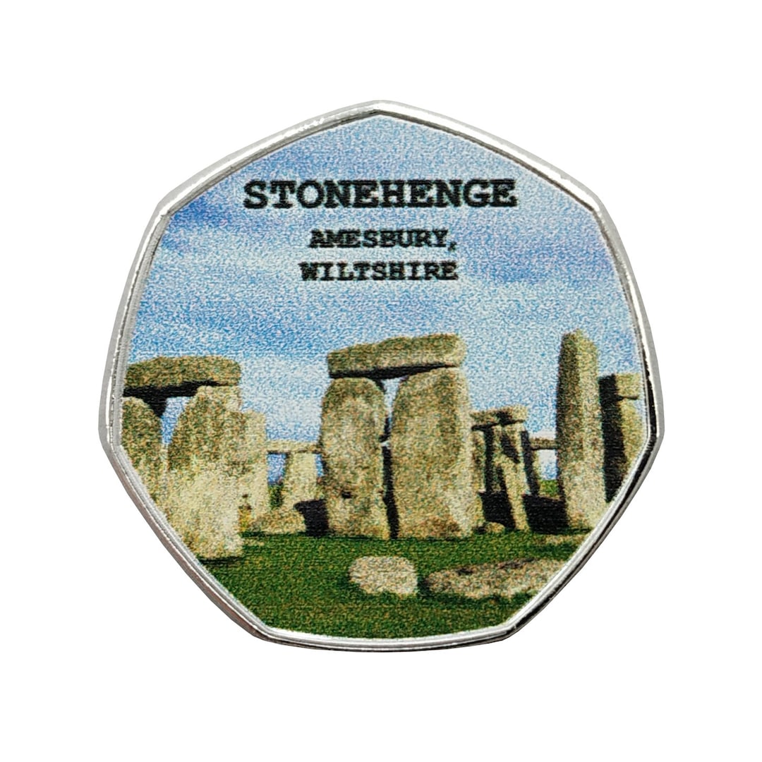 Stonehenge Commemorative Coin ( .999 Silver Plated ) - Etsy
