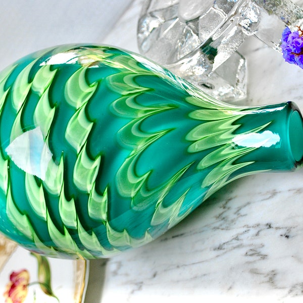 Murano Wave Vase Etsy