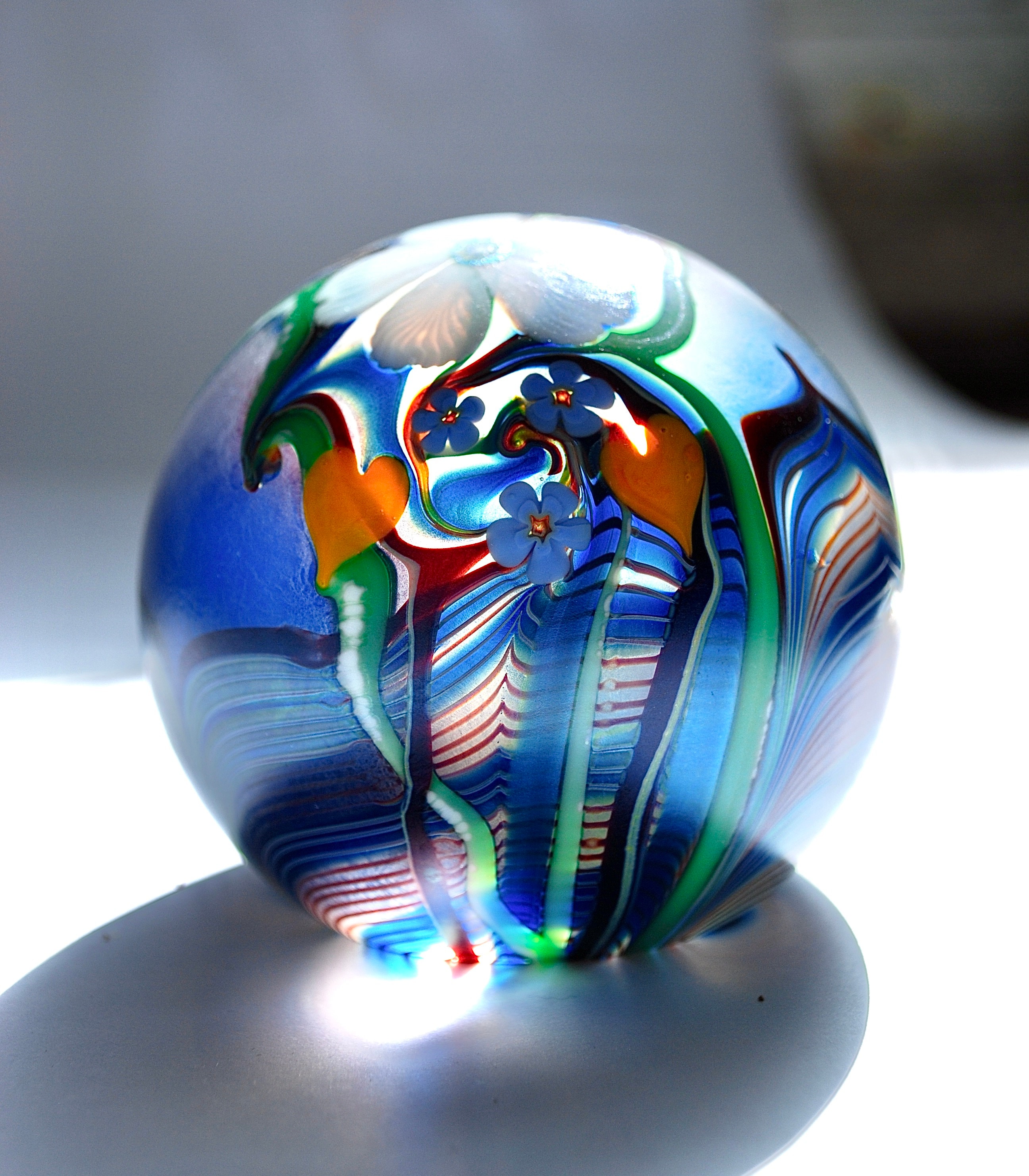 Very Rare Large Paperweight by Prestigious American Company Orient ...