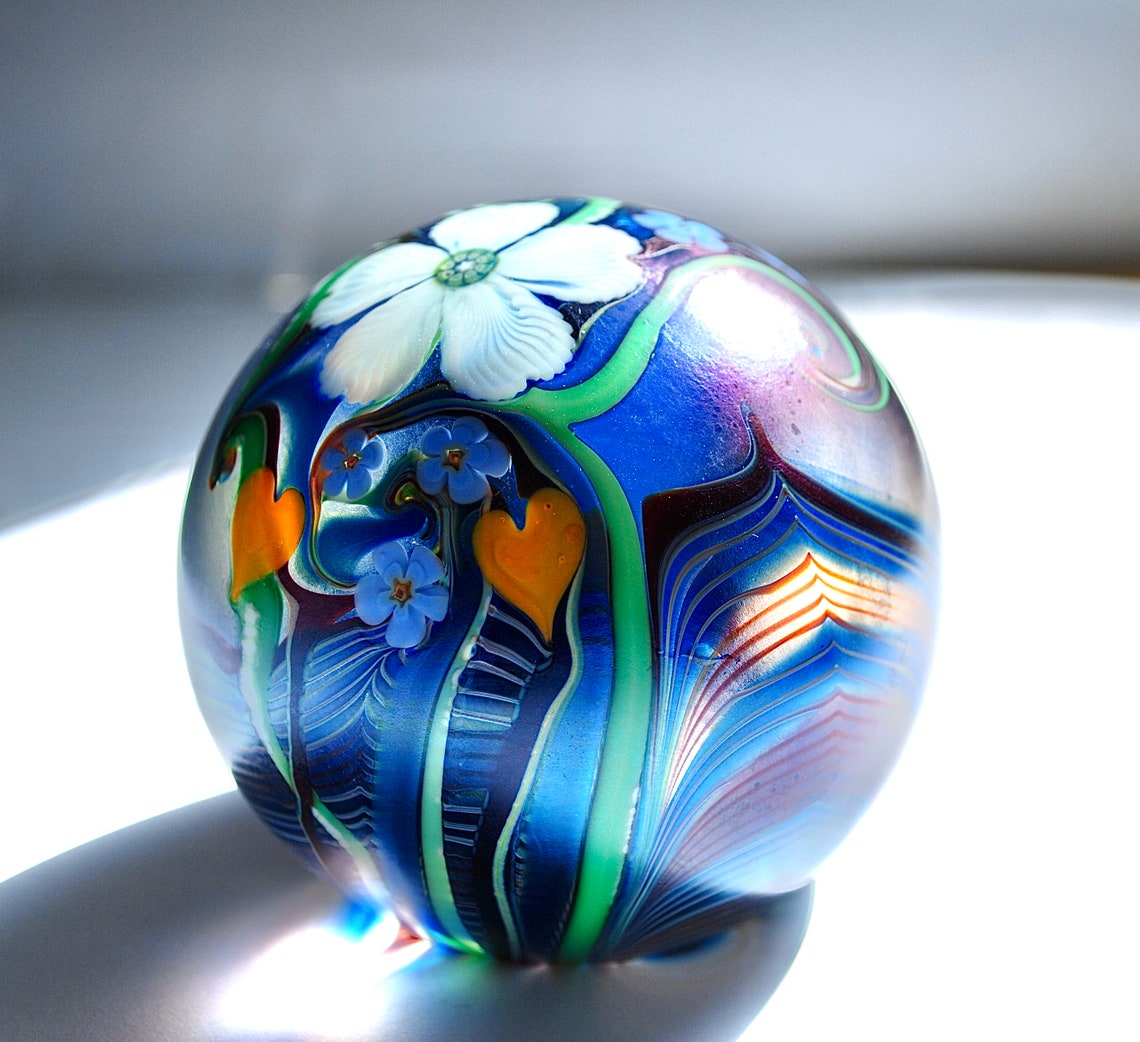 Very Rare Large Paperweight by Prestigious American Company Orient ...