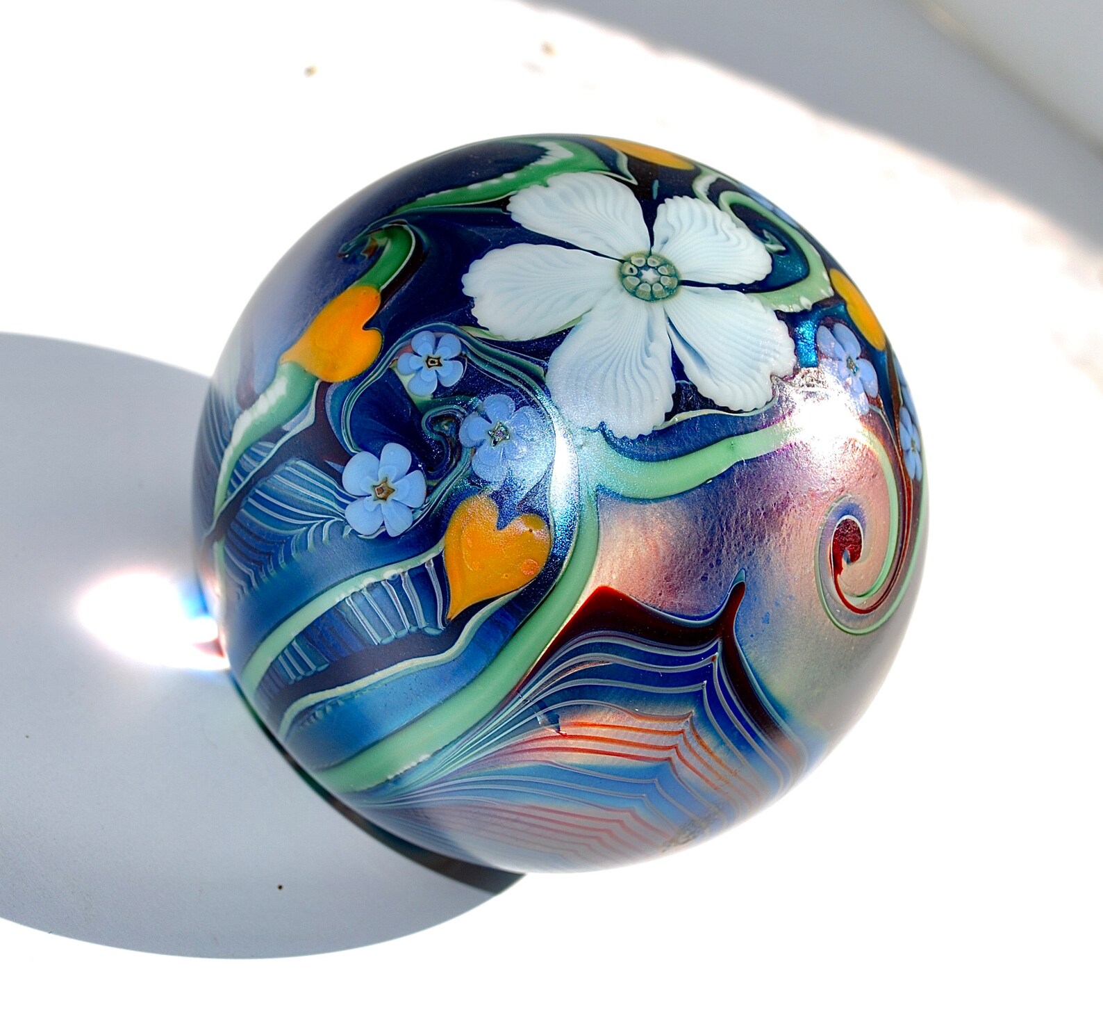 Very Rare Large Paperweight by Prestigious American Company Orient ...
