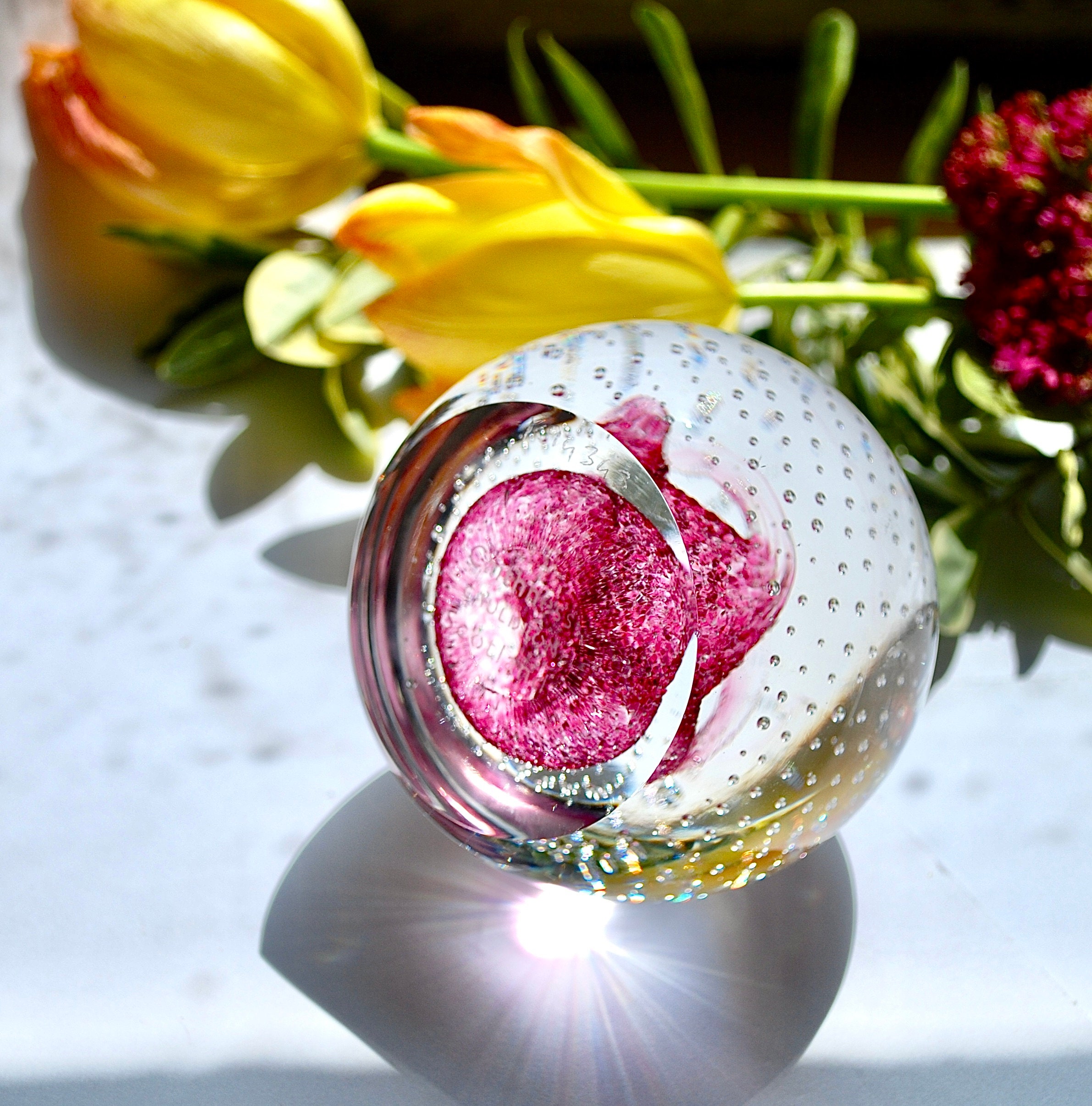 Large Vintage Caithness Paperweight With an Extraordinary - Etsy