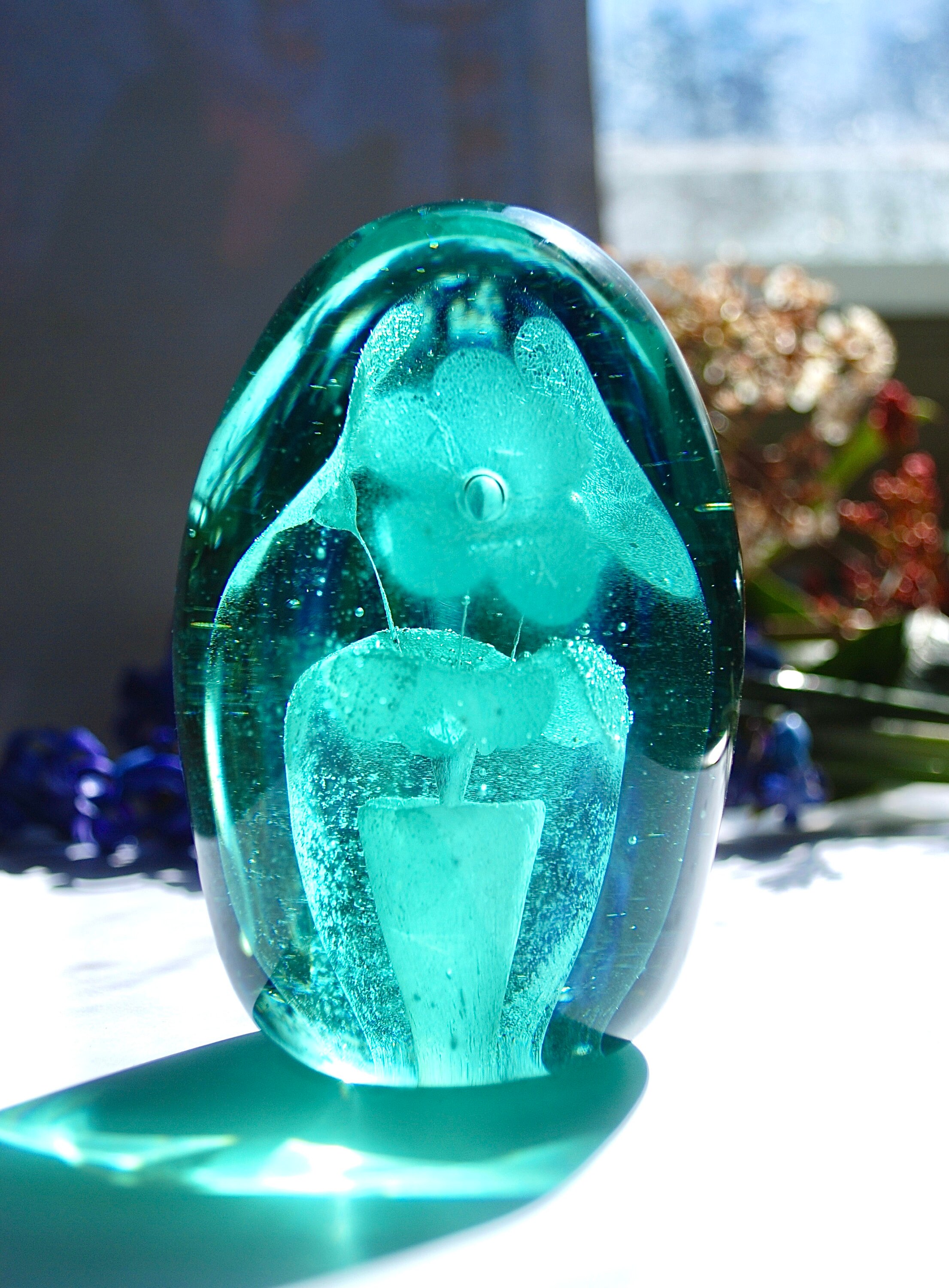 Antique Large Dump Paperweight in a Beautiful Emerald Colour - Etsy