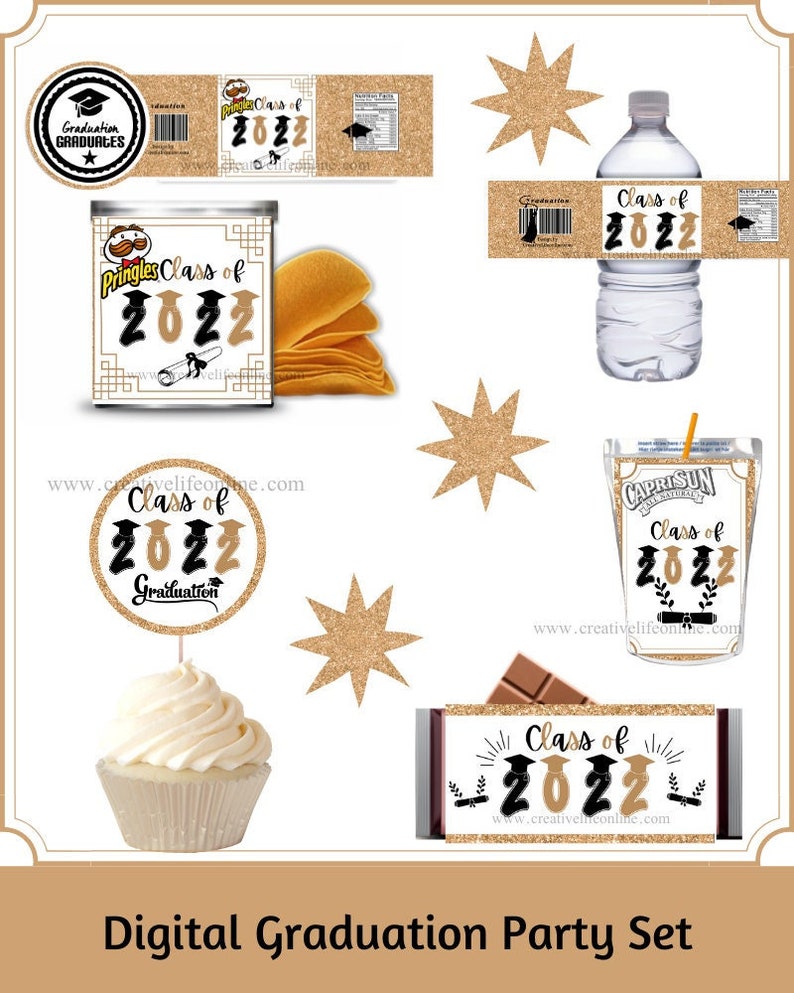 Graduation Printable Stickers-graduation Tags-graduation - Etsy