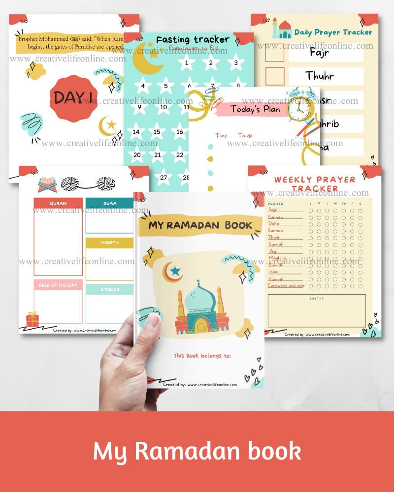 Ramadan Activities for Kids Ramadan Activity Pack Ramadan Planner for ...