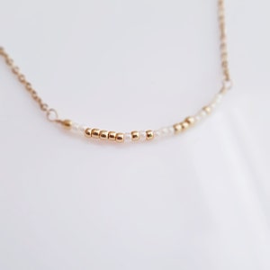 Custom Morse Code Necklace, Personalized Hidden Message Necklace, Morse ...