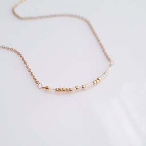 Custom Morse Code Necklace, Personalized Hidden Message Necklace, Morse ...