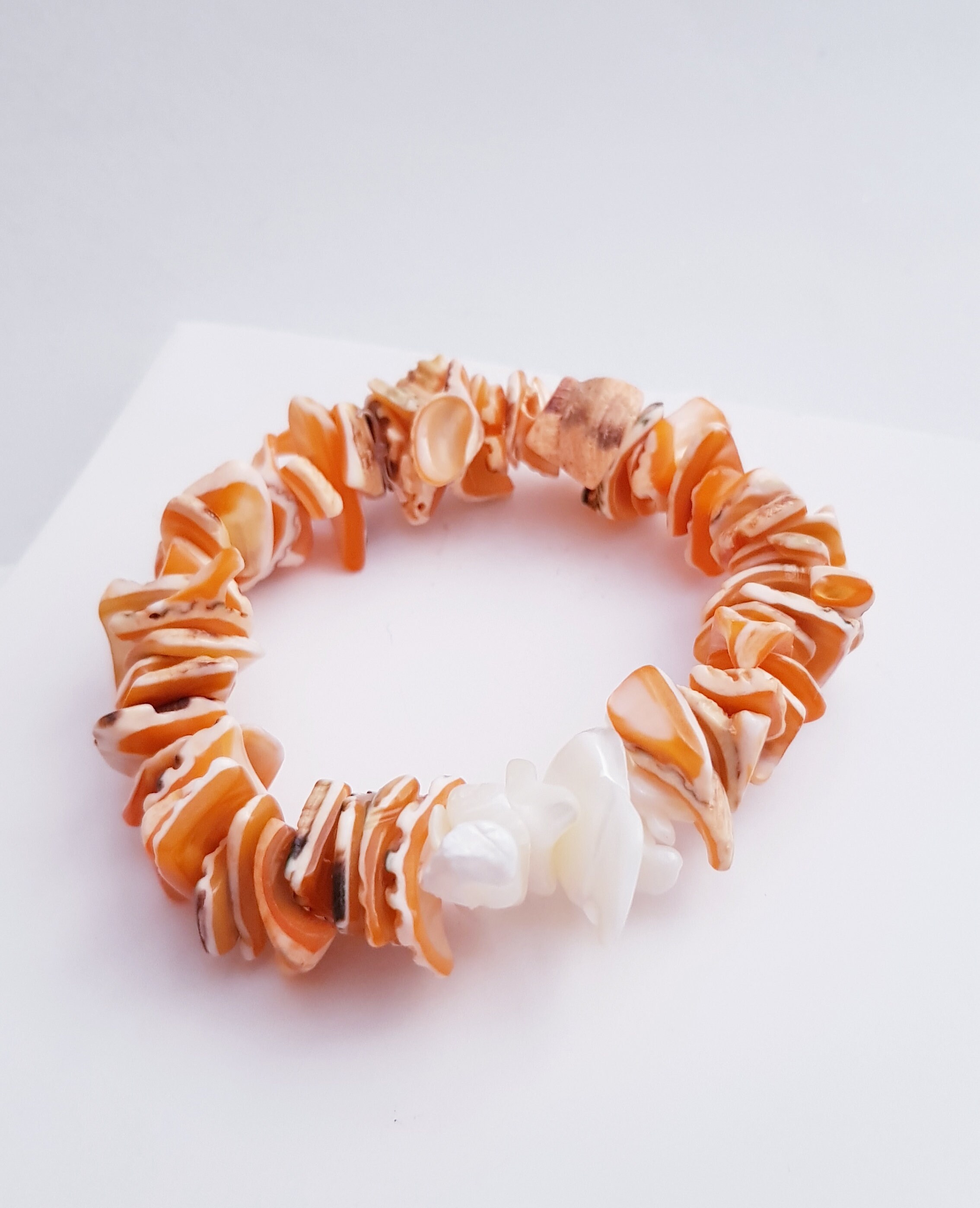 Natural Shell Stretch Bracelet Mermaid Bracelet Hawaiian - Etsy.de