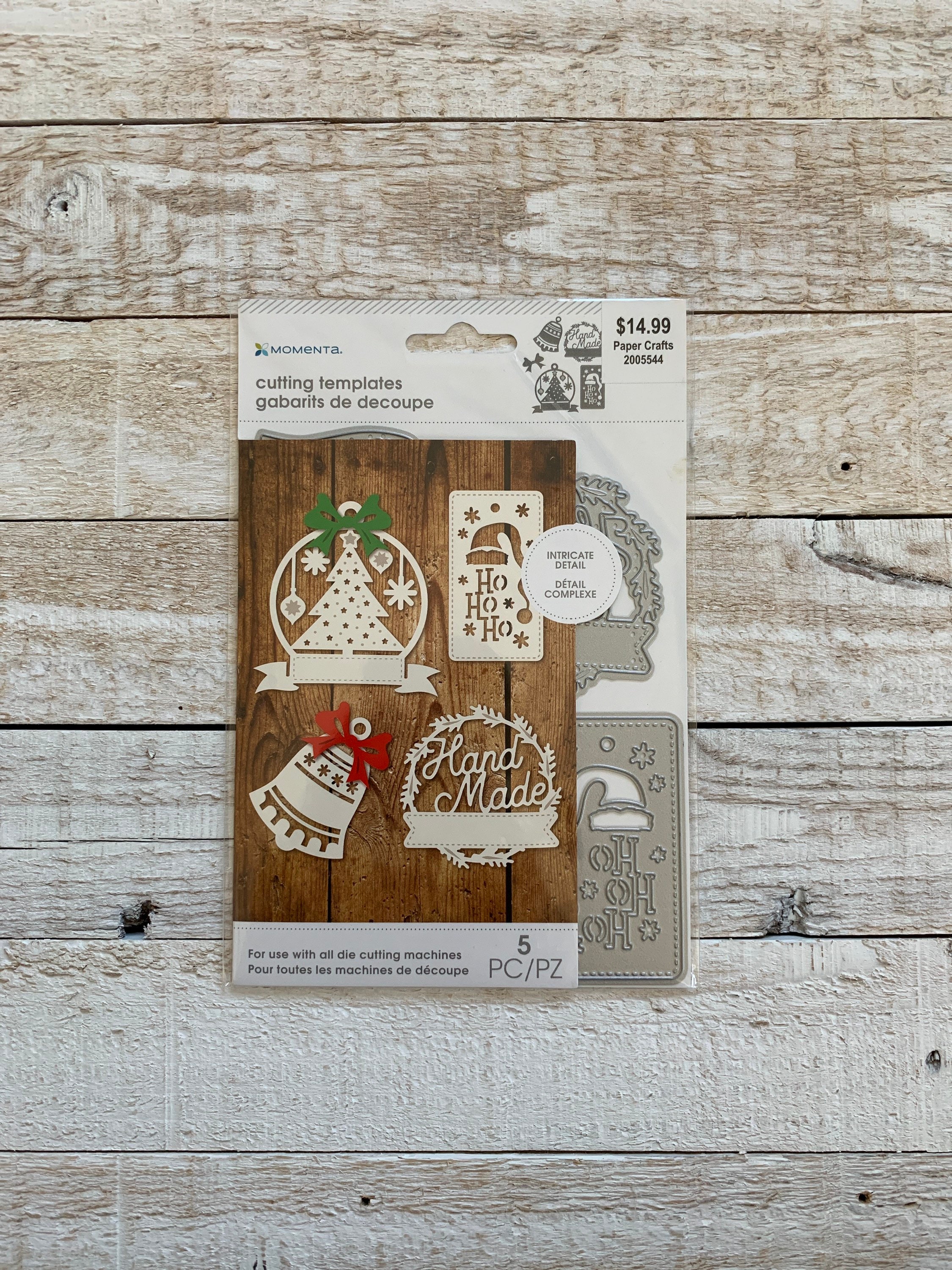 Momenta Christmas Gift Tags 5 Metal Cutting Templates Dies - Etsy