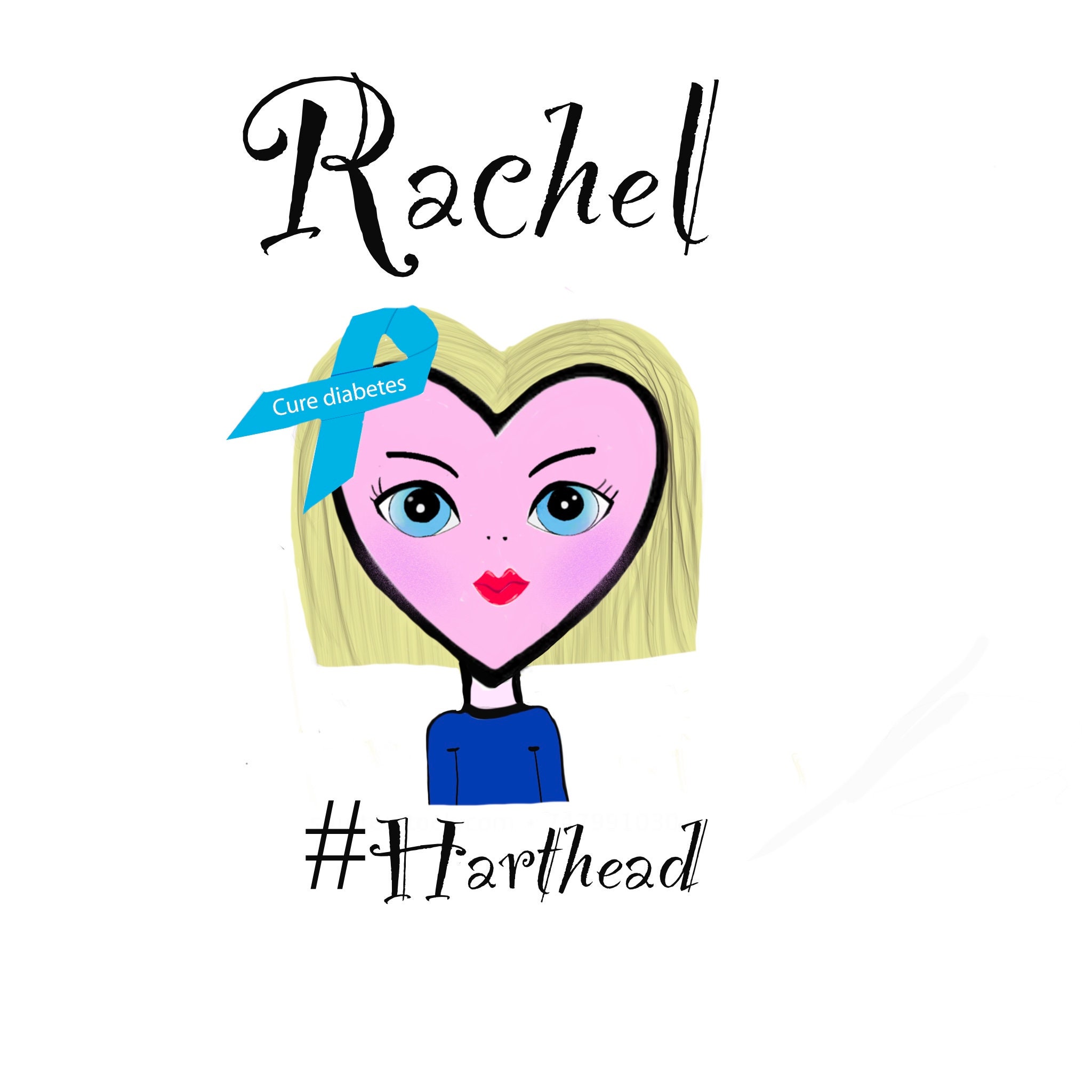 Hart Head Digital Awareness Print - Etsy UK