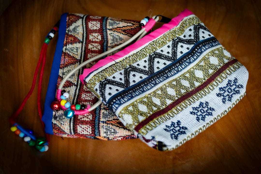 Handcrafted Embroidered Vietnamese Coin Purse - Etsy