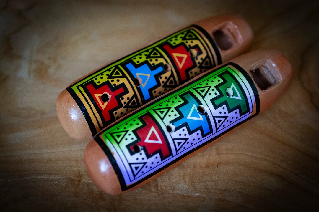 Handmade Peruvian Ceramic Whistle - Etsy