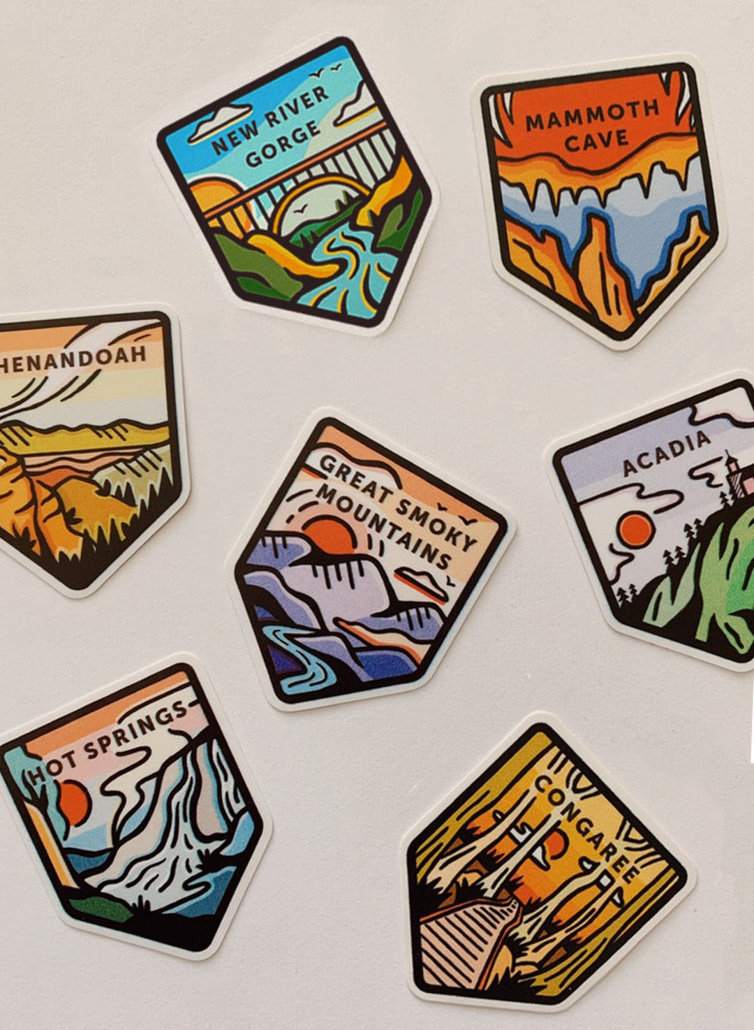 East National Park Stickers - Etsy