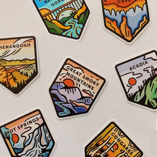 East National Park Stickers | Etsy