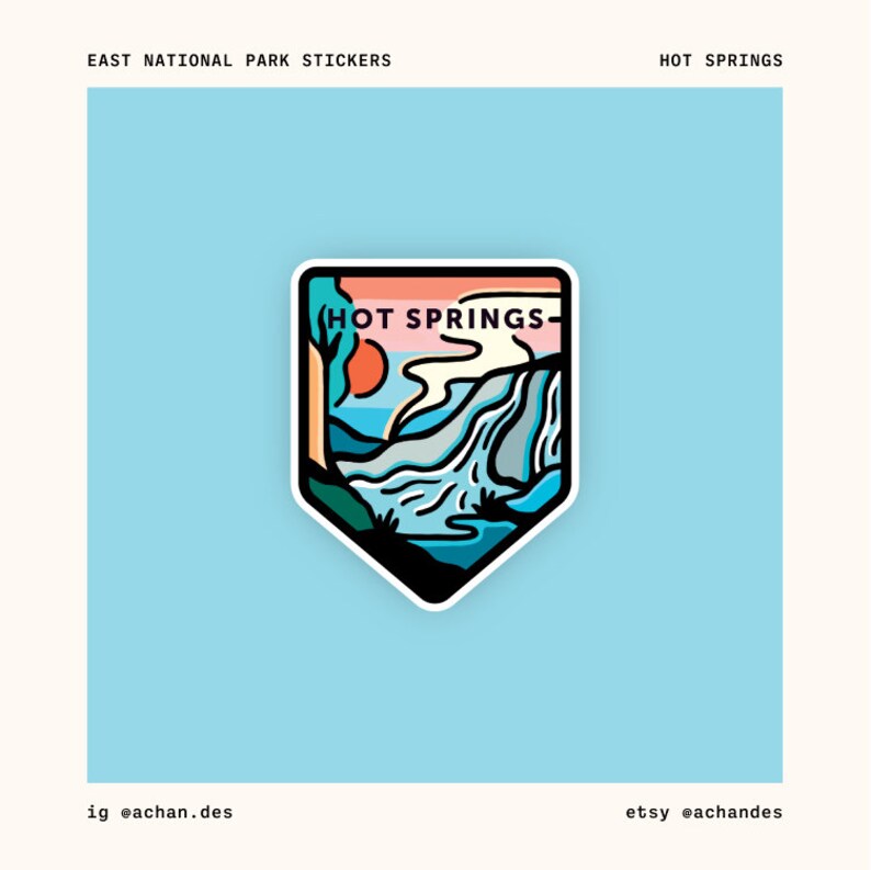East National Park Stickers - Etsy