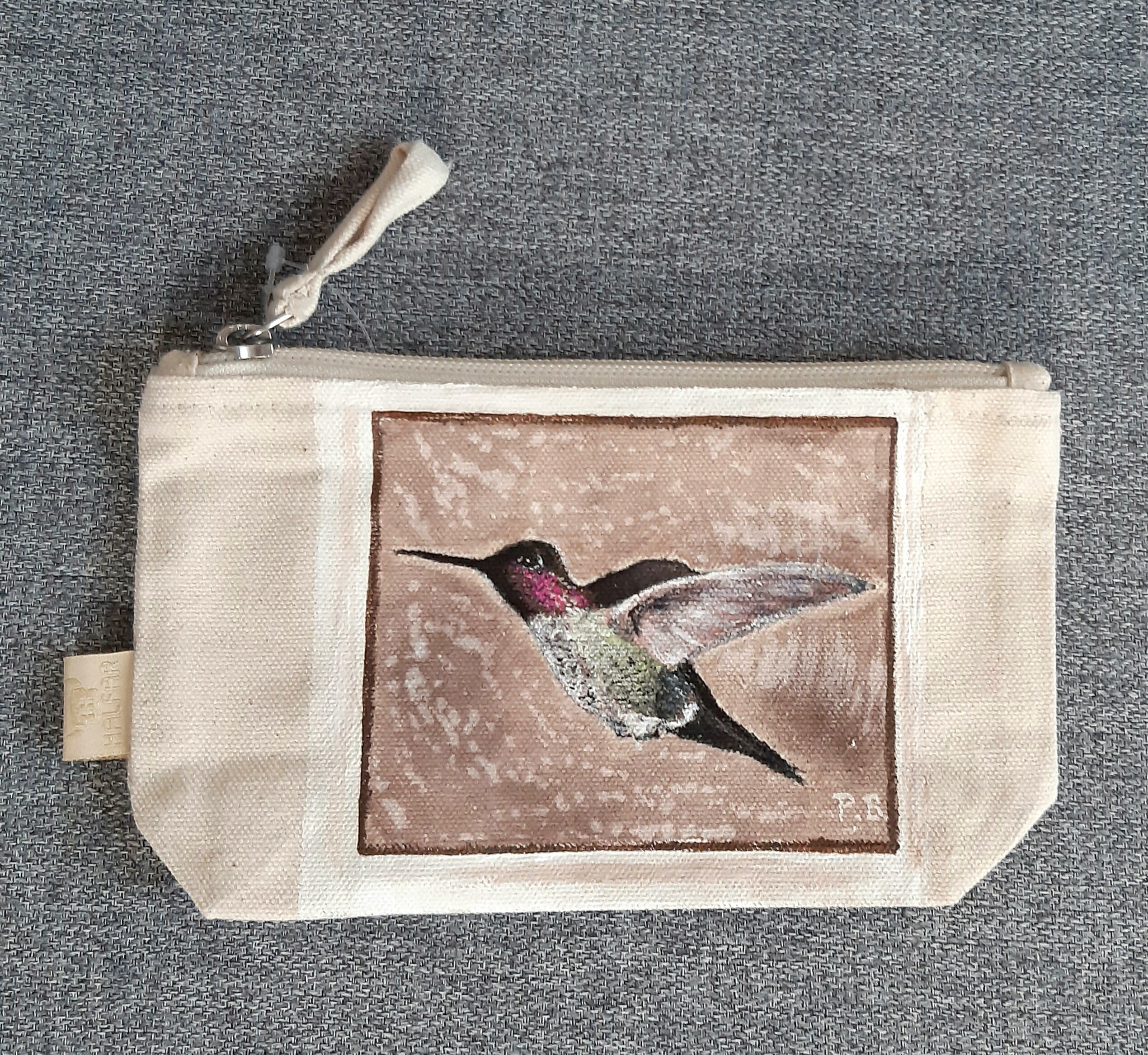 Painted Humming Bird Purse - Etsy
